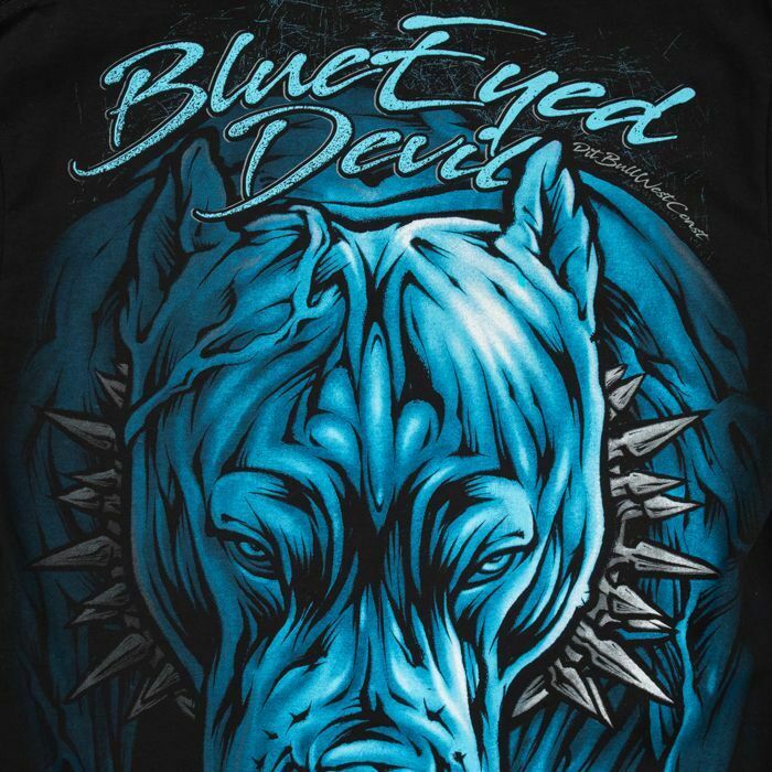 Футболка Pitbull "blue eyed devil 19" - Pitbull West Coast официальный ...